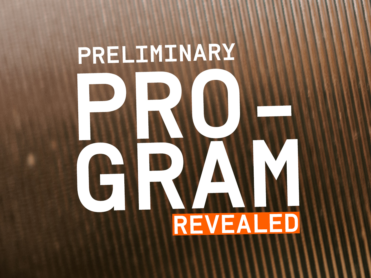 Golden Drum’s Program is Announced | Golden Drum